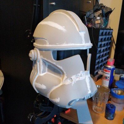 Foam Clone Trooper Helmet Digital Templates phase 2 Realistic - Etsy
