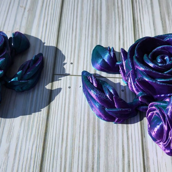 Roseurtle, Rose Turtle, STL Print Files, Articulating Flexi Wiggle Pet ...