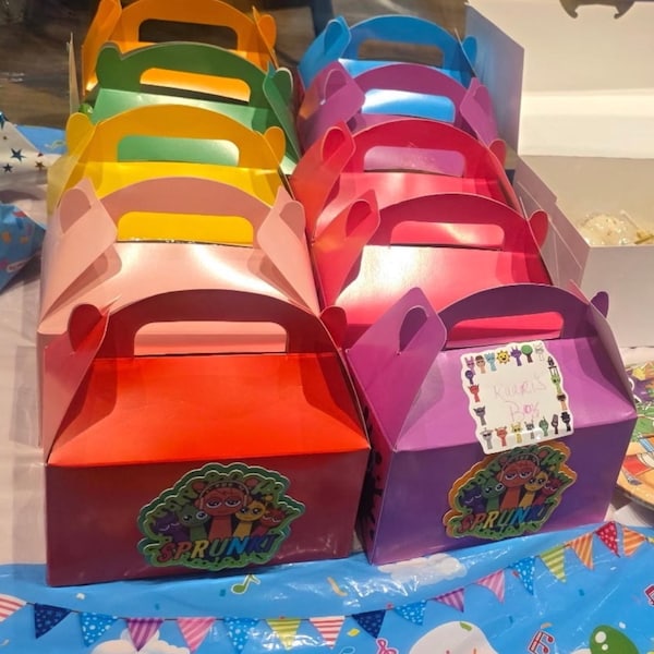 Sprunki Party Boxes - Etsy