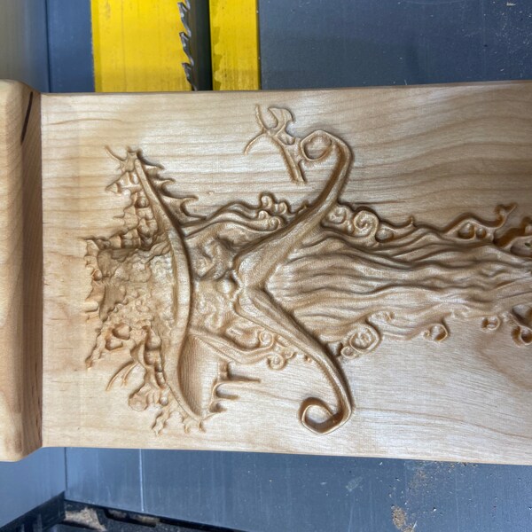 Wizard of the Forest, 3D STL Model for Cnc Users, CNC Router Engraver ...