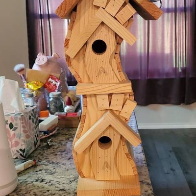 CROOKED BIRDHOUSE - Etsy