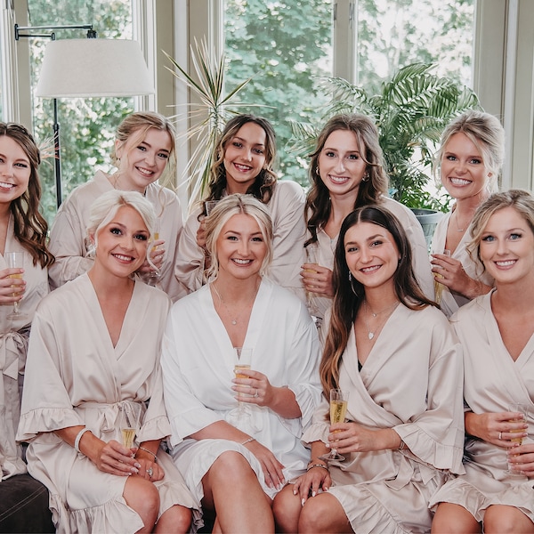 Bride Robe Personalized Bride Gift Bridal Shower Gift Unique Wedding ...