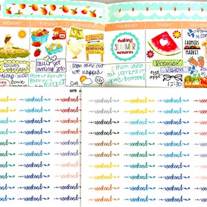 Summer Bucket List Sticker Set - Etsy