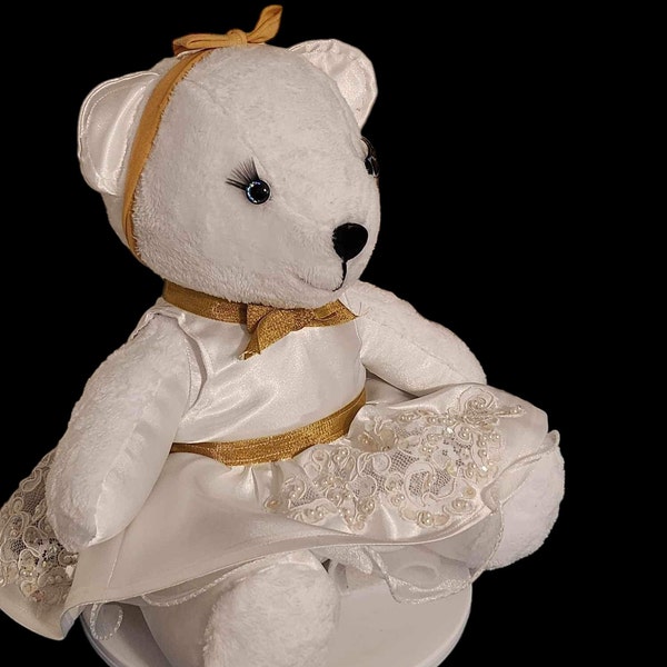 TEDDY BEAR DRESS Pdf Pattern Fits 15-18 Inch Teddy Bears Such as Build ...