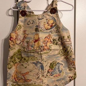 Classic Winnie the Pooh Pinafore Dress - Etsy
