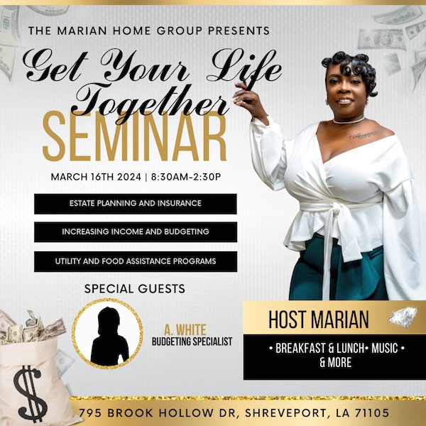 Networking Brunch Flyer, DIY Flyer Template Design, Business Conference ...