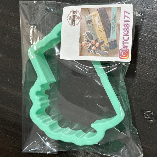 Floral Book Stack Cookie Cutter - Back to School Cookie Cutter - 3D ...