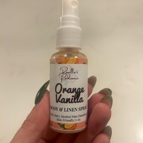 Strawberries and Cream Body & Linen Spray | Gourmand Scent | Body ...