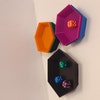 Hexagonal Board Game Gaming Trays Token Holders Stackable - Etsy