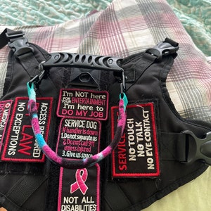 Patch Collar, Hook and Loop, Tactical Collar, Search and Rescue, Do Not ...