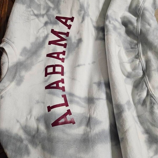 Alabama Crewneck Sweatshirt, Crimson Red, Graduation Gift, Gift for Her ...