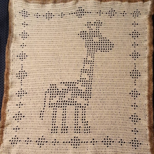 Filet Giraffe Blanket Crochet Pattern *PDF FILE ONLY* the Lavender ...