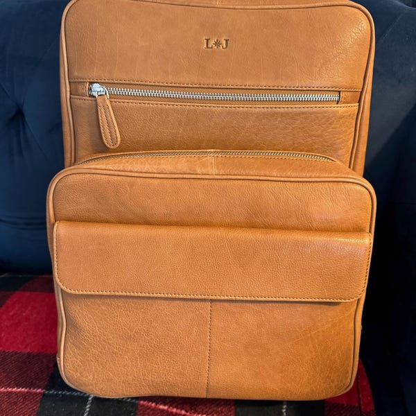 Planner Bag Leather Planner Accessories Personalized Planner Storage ...