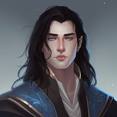 Custom Character Portrait, RPG Game Character Design, Fantasy Character Design, DND Character ...