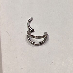 16G Stardust Septum Ring/daith Earring/septum - Etsy