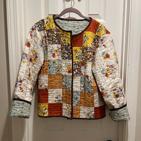 Coast Coat Quilt Coat PDF Sewing Pattern Beginner Friendly Unisex Sizes ...