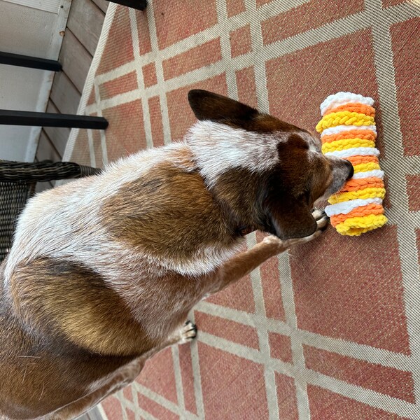 Snuffle Log Dog Toy, Enrichment Toy for Dogs, Treat Dispenser, Canine ...