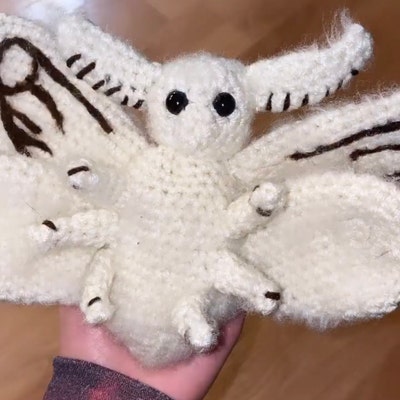 Poodle Moth Crochet Pattern Amigurumi PDF Patterns ENGLISH Instructions ...
