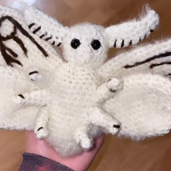 Poodle Moth Crochet Pattern ~ Amigurumi PDF Patterns ~ ENGLISH ...