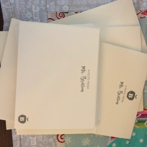 Ultimate Teacher Gift Bundle: Personalized Notepads, Note Cards and ...