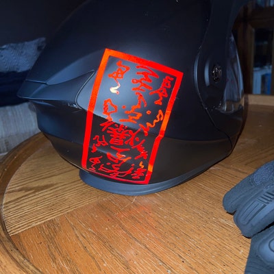 Reflective Anime Explosive Tags Paperbomb Decals STYLE 1 Oil Slick Opal ...