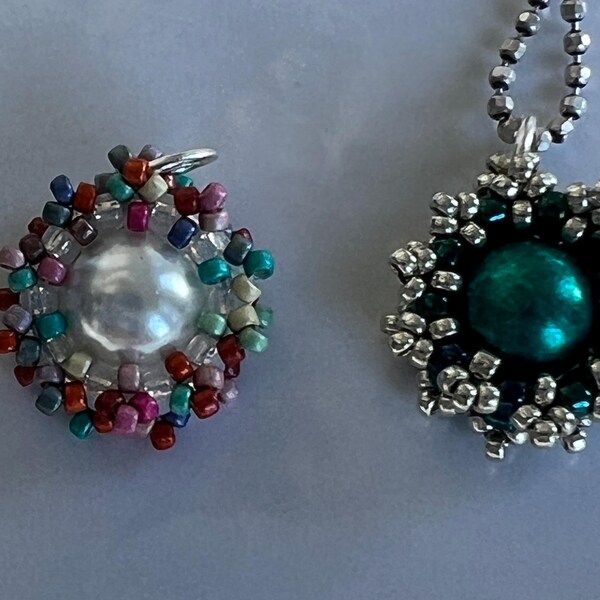 TUTORIAL - JULES Necklace, Cubic Right Angle Weave With Jewel ...