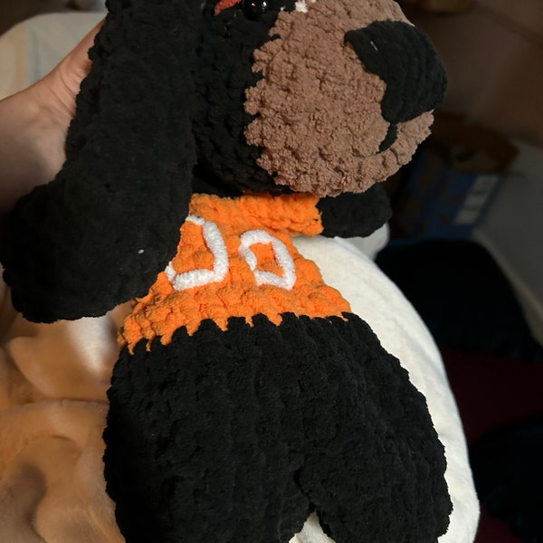 Crochet UGA Bulldog Snuggler - Etsy