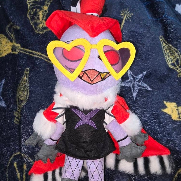 Vox Assistant | Unofficial Hazbin Hotel Plushie - Etsy