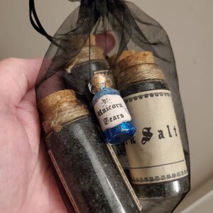 Witches Salt Choose One or Buy the Set of Three Includes Sea Salt ...