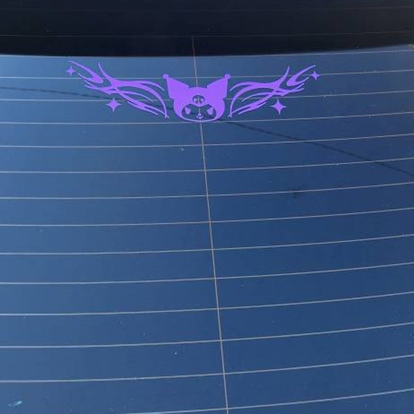 Kuro Cutie Tramp Stamp Decal | Cute Car Tramp Stamp | Cute Car Decal | Cute Car Sticker ...