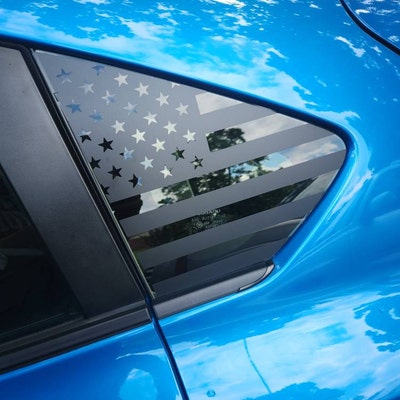 Fits 2018-2023 Subaru Crosstrek Rear Side Windows Topographic Map Decal ...