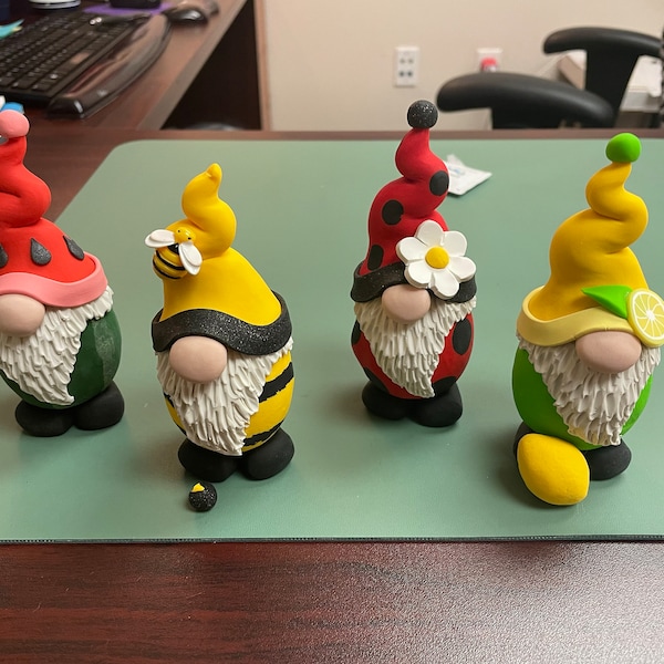 Gnomes, Bee Gnome, Ladybug Gnome, Bug Gnome, Spring Gnome, Bumble Bee ...