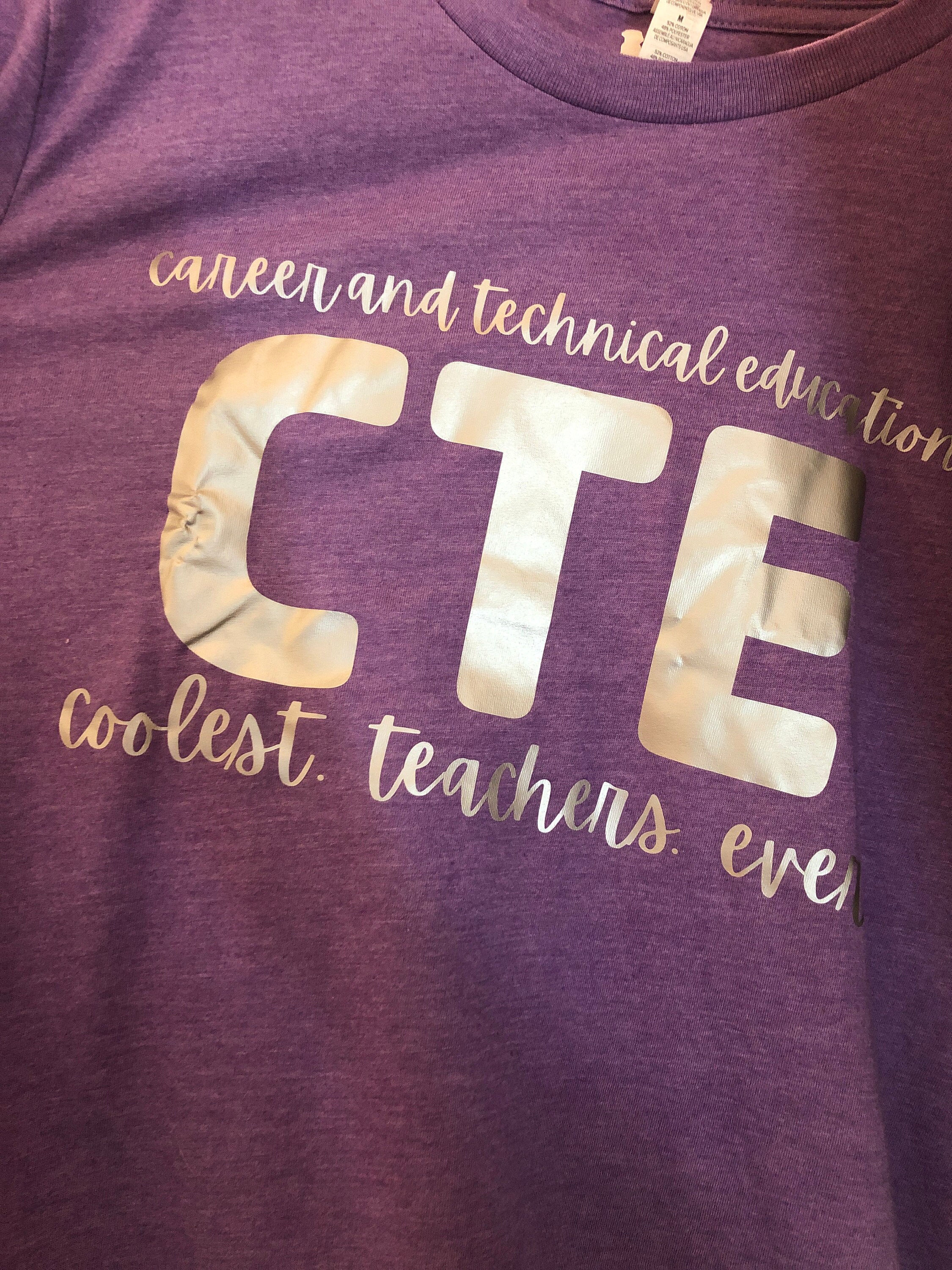 CTE Teachers Shirt Career and Technical Education Shirt | Etsy