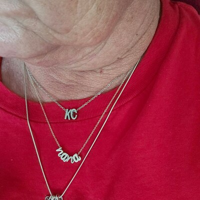 Small Kansas City KC Necklace Chief Gold Necklace Minimalist Jewelry ...