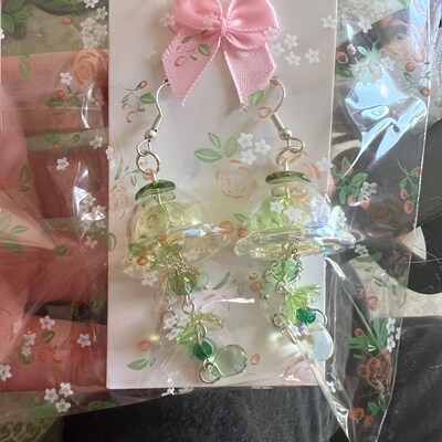 Pink Flower Phone Charm Beaded Lotus Flower Phone Strap Fairycore ...