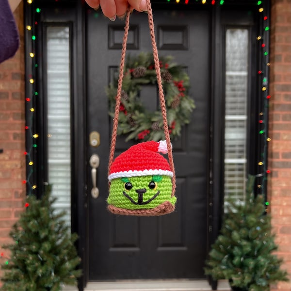 Christmas Cheer Swing Crochet Patterns Bundle, Christnmas Car Hanging ...