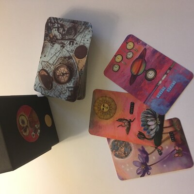 NEW PACKAGING Inner Compass Oracle Mini 50 Card Oracle Deck Vintage ...