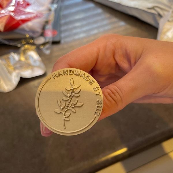 Custom Acrylic Stamp for Pottery, Stamp for Ceramic, Clay Signature ...