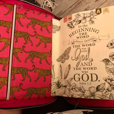 Planner Tote Bag Erin Condren Happy Plum Paper Planner Zippered Case ...