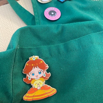 Princess X Poyo daisy Hard Enamel Pin - Etsy