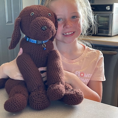 CHOCOLATE LAB PDF Crochet Pattern english Only - Etsy