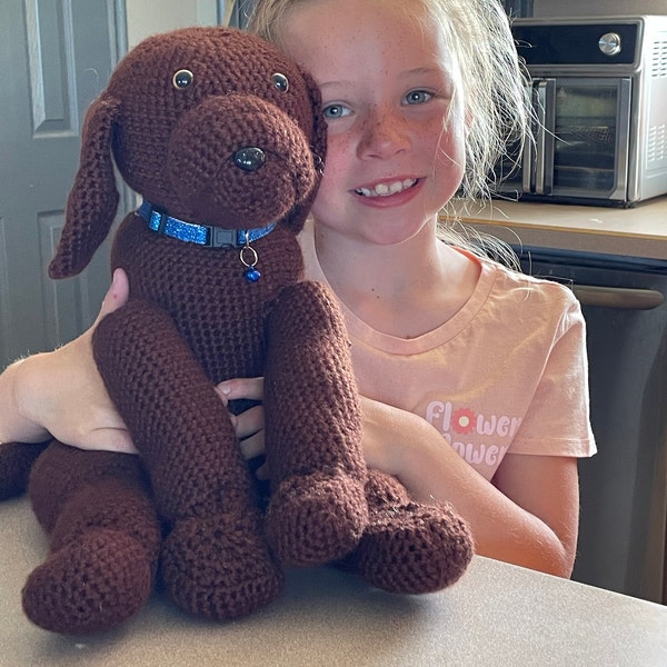 CHOCOLATE LAB PDF Crochet Pattern (english Only) - Etsy