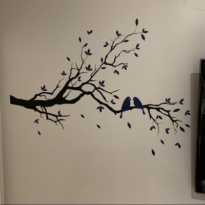 Tree Branch Wall Decal Tree Wall Decal Tree Branch With - Etsy