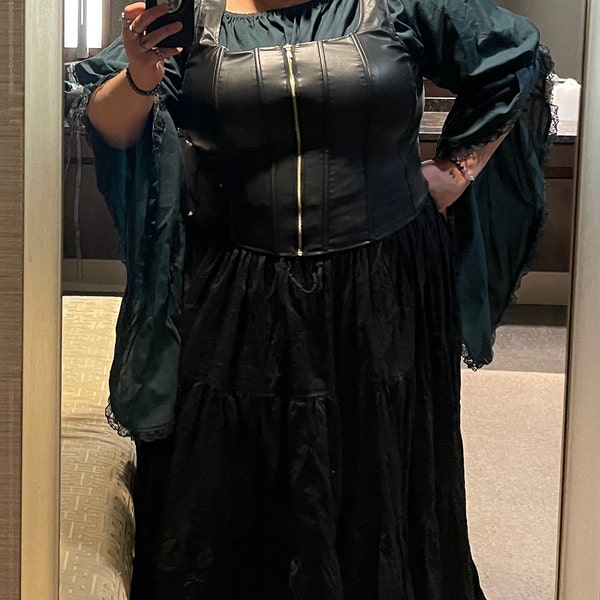 Goode Pilgrim Cape and Hood Set Medieval Renaissance Fantasy LARP ...