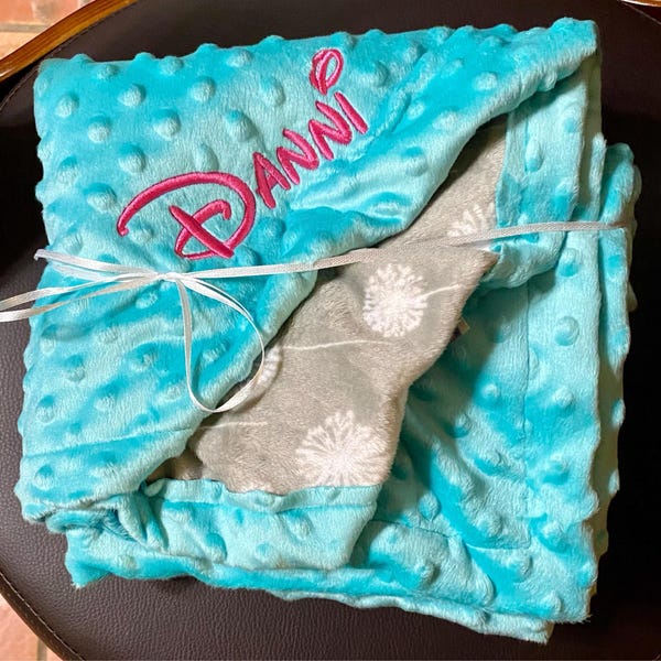 Personalized Breast Cancer Awareness Blanket, Chemo Comfort Blanket ...