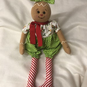 PDF Pattern Farmhouse Feline Kitty Cat Cloth Doll Sewing Craft Raggedy ...