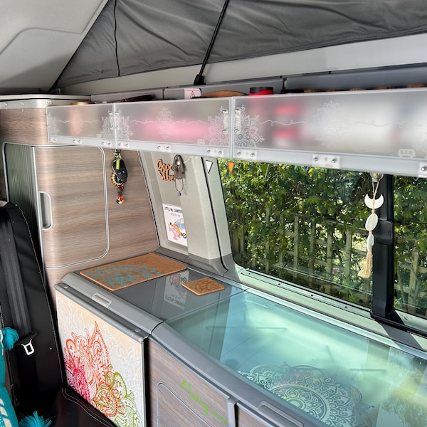 VW California T5, T6 Ceiling Cabinet - 2.0 Overhead Shelf for Kitchen ...