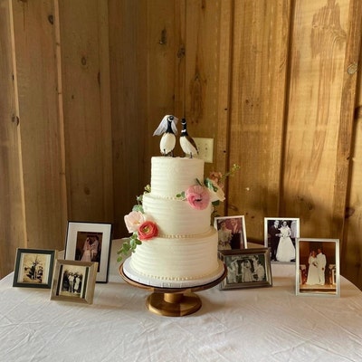 Canada Goose Cake Topper for Rustic Lake Cabin Wedding - Etsy
