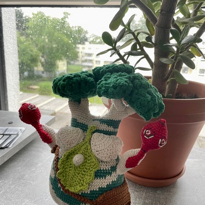 Dancing Broccoli Crochet Pattern Amigurumi Pattern Tutorial PDF File - Etsy