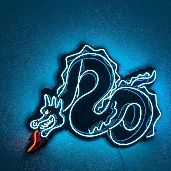 Kanji (origin) Real Neon Sign Scaled Replica From Blade Runner - Etsy